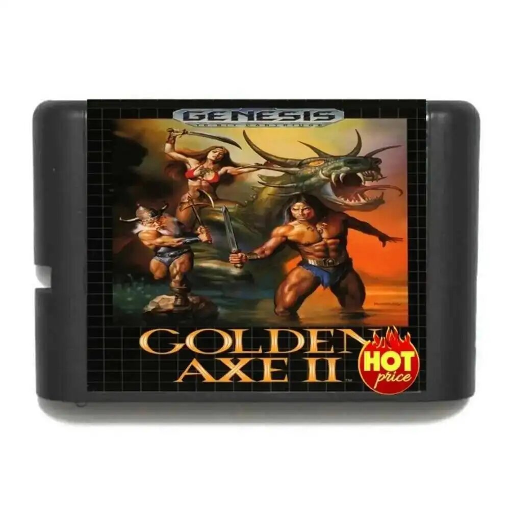 Карта Golden Axe II 16bit для Sega Mega Drive