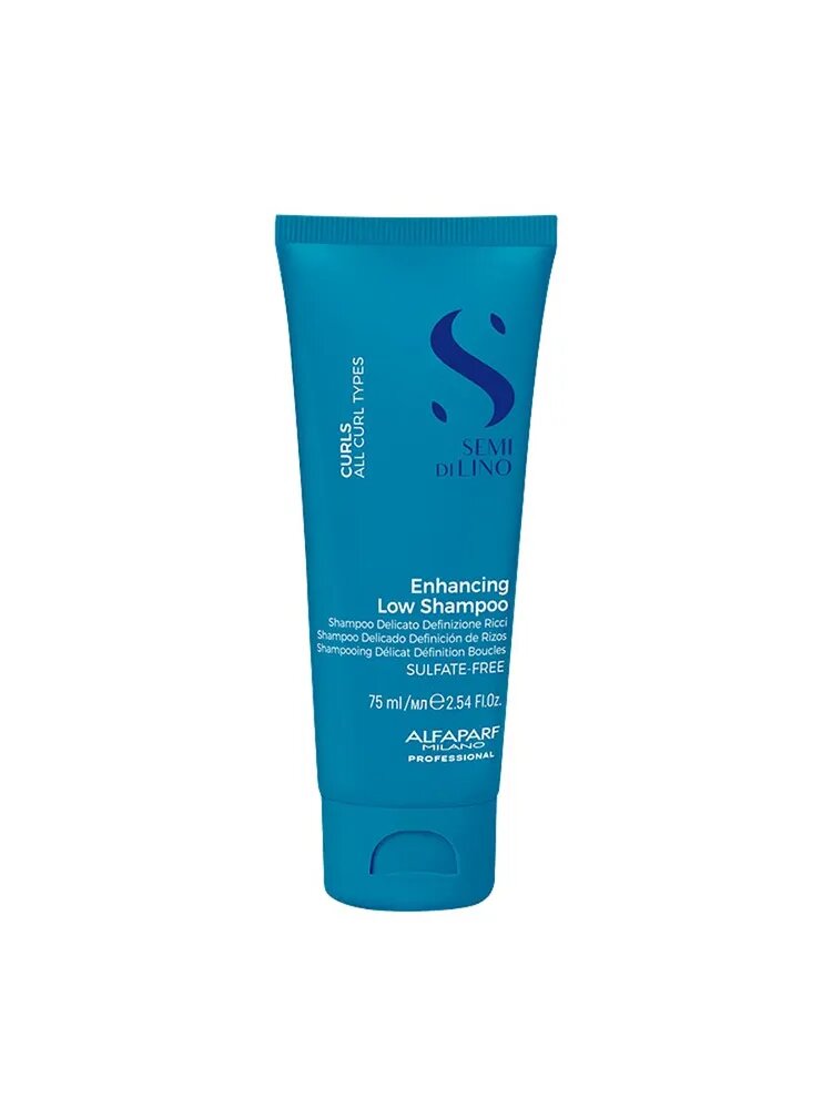 Шампунь деликатный для кудрявых и вьющихся волос Enhancing Low Shampoo, 75 мл 30480