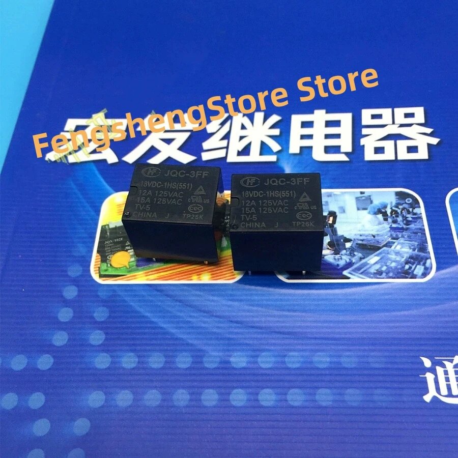 Реле Hongfa JQC-3FF-18VDC-1HS