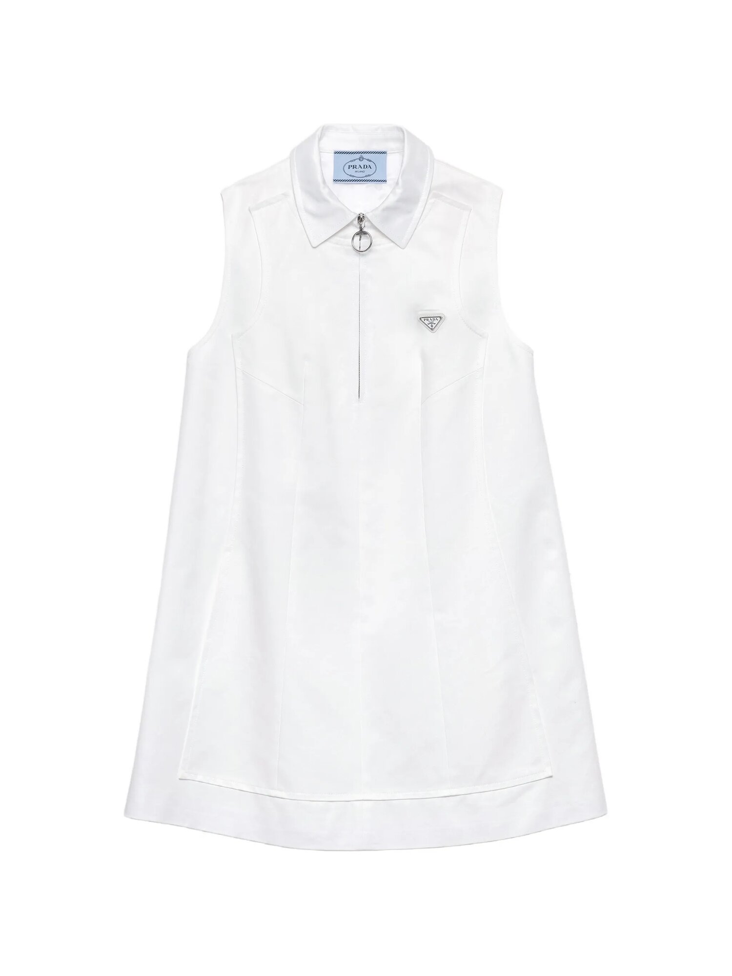 Платье Chino zipper mini-dress