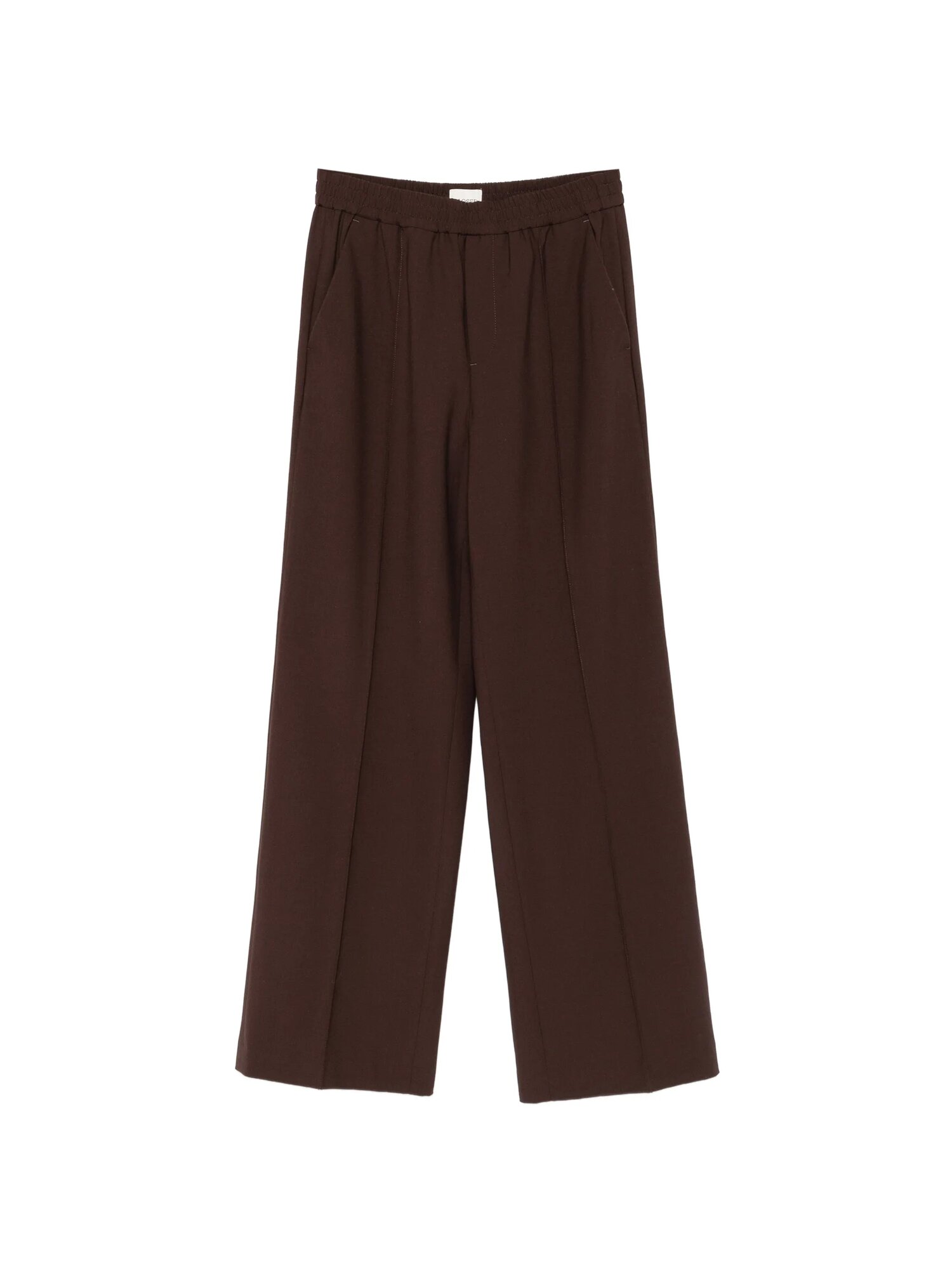 Брюки Elasticated-waistband pressed-crease trousers