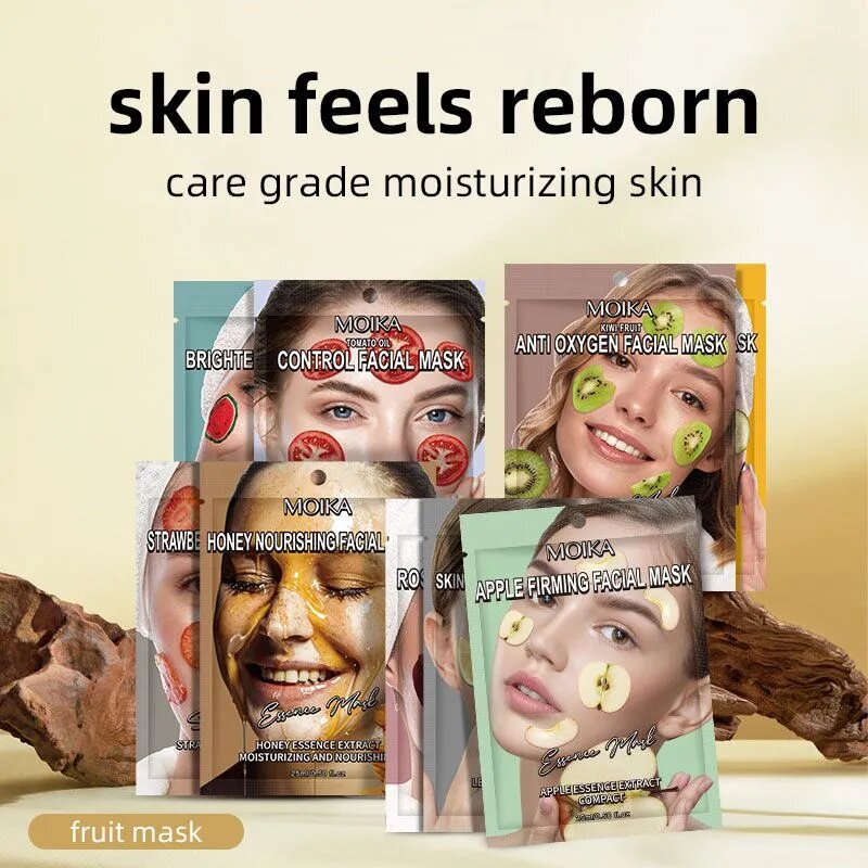 Маска для лица MOIKA Honey Nourishing Facial Mask с экстрактом меда, 20 шт. — фото 1
