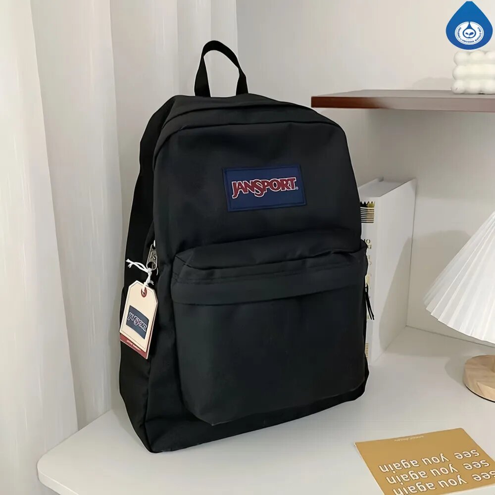 Рюкзак JanSport для активного отдыха, средний (20-30 л), черный
