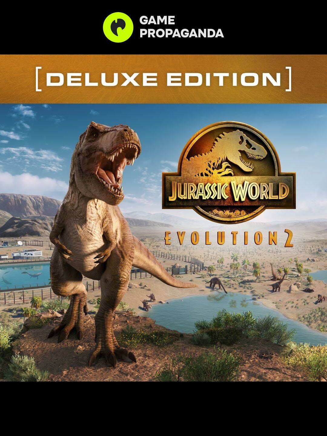 Игра Jurassic World Evolution 2: Deluxe Edition PS4, PS5. Турция. Цифровая версия