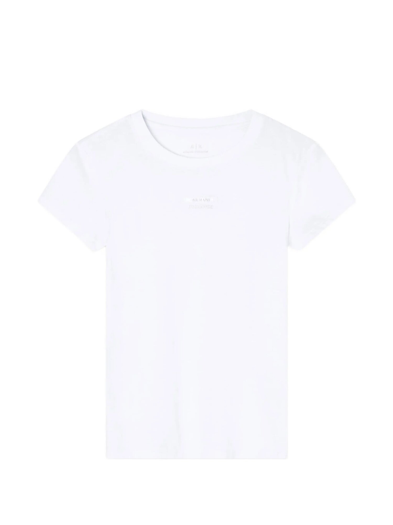 Футболка Armani Exchange, размер 44, бежевый/белый
