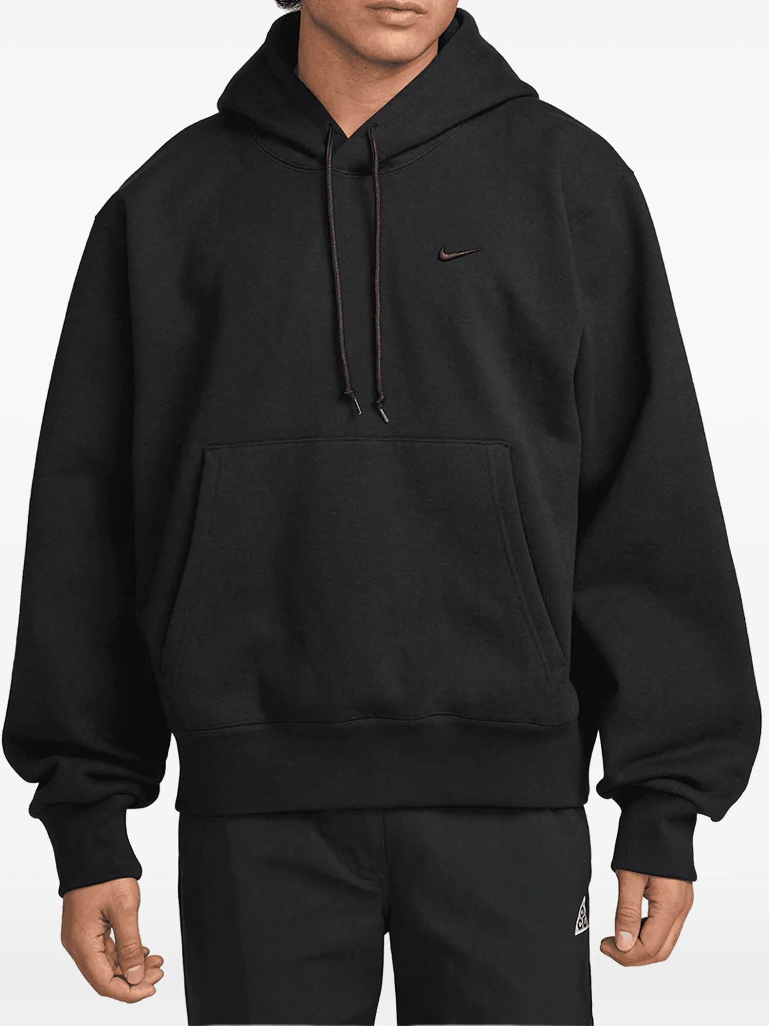 Худи NIKE Logo-embroidered hoodie, размер XL — фото 1