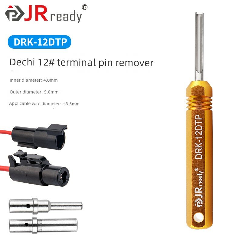 Инструмент для удаления клемм DEUTSCH DRK-12DTP для 12# клемм, точный инструмент для штифтов