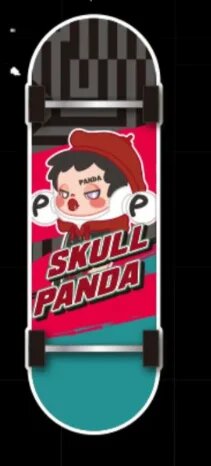 POP MART SKULLPANDA Panda Fad Series Фингерборд ldol Trainee