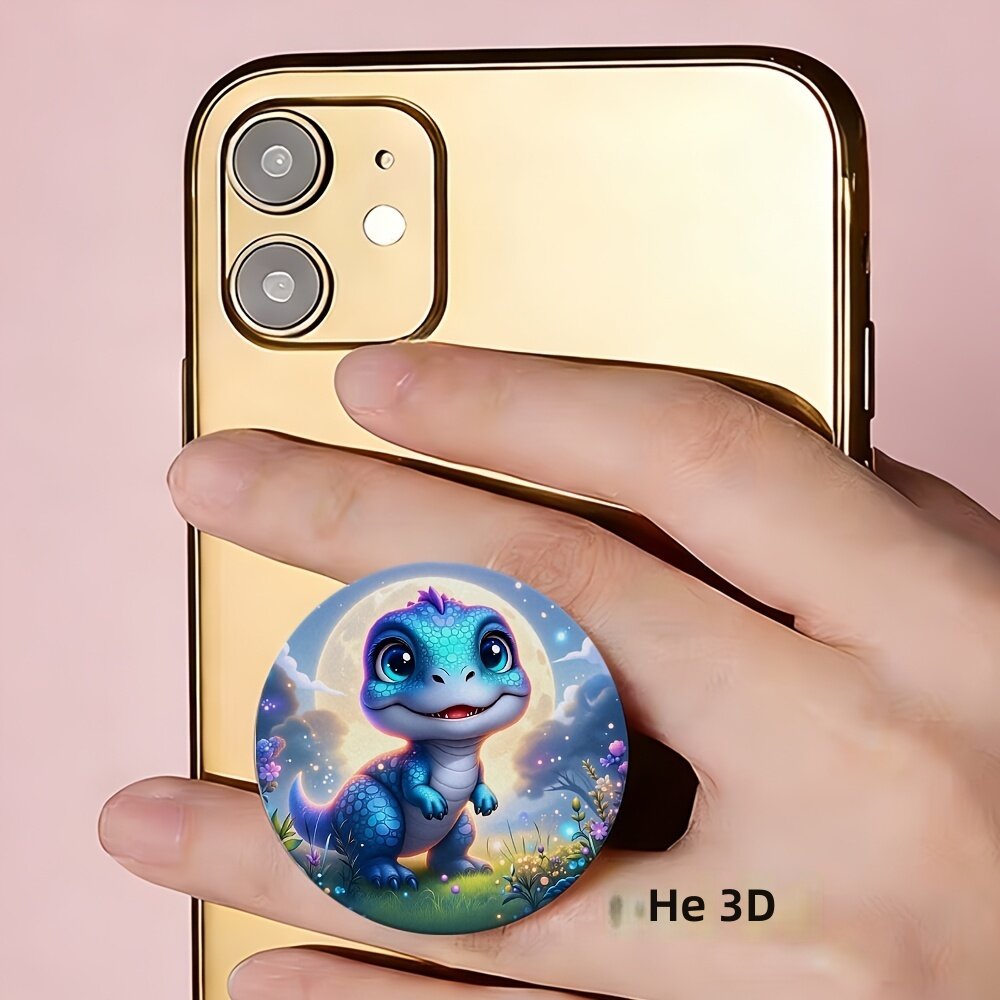 Подставка для смартфона 2D Dreamy Blue Dragon, складная, современный стиль