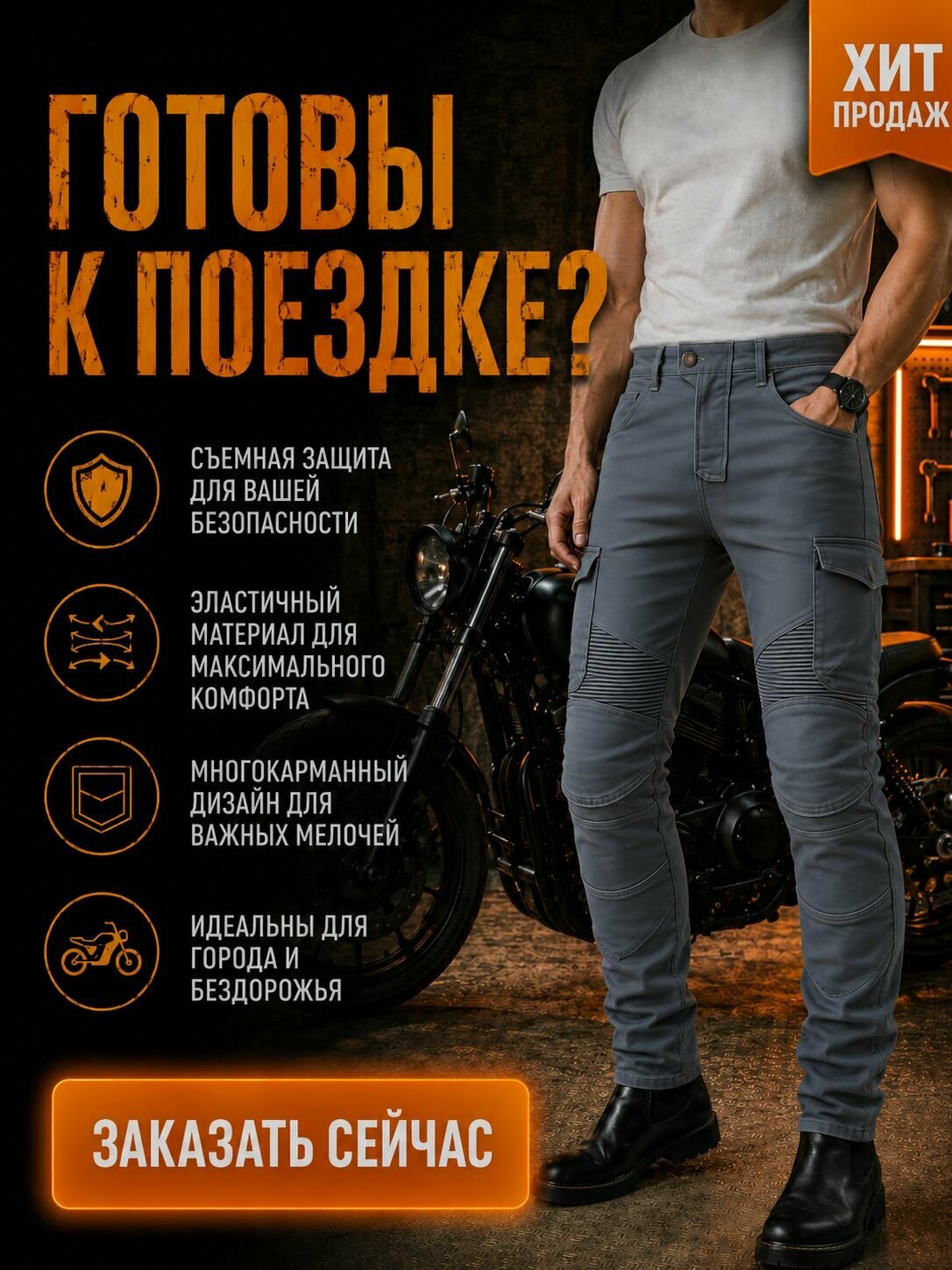 Мотобрюки