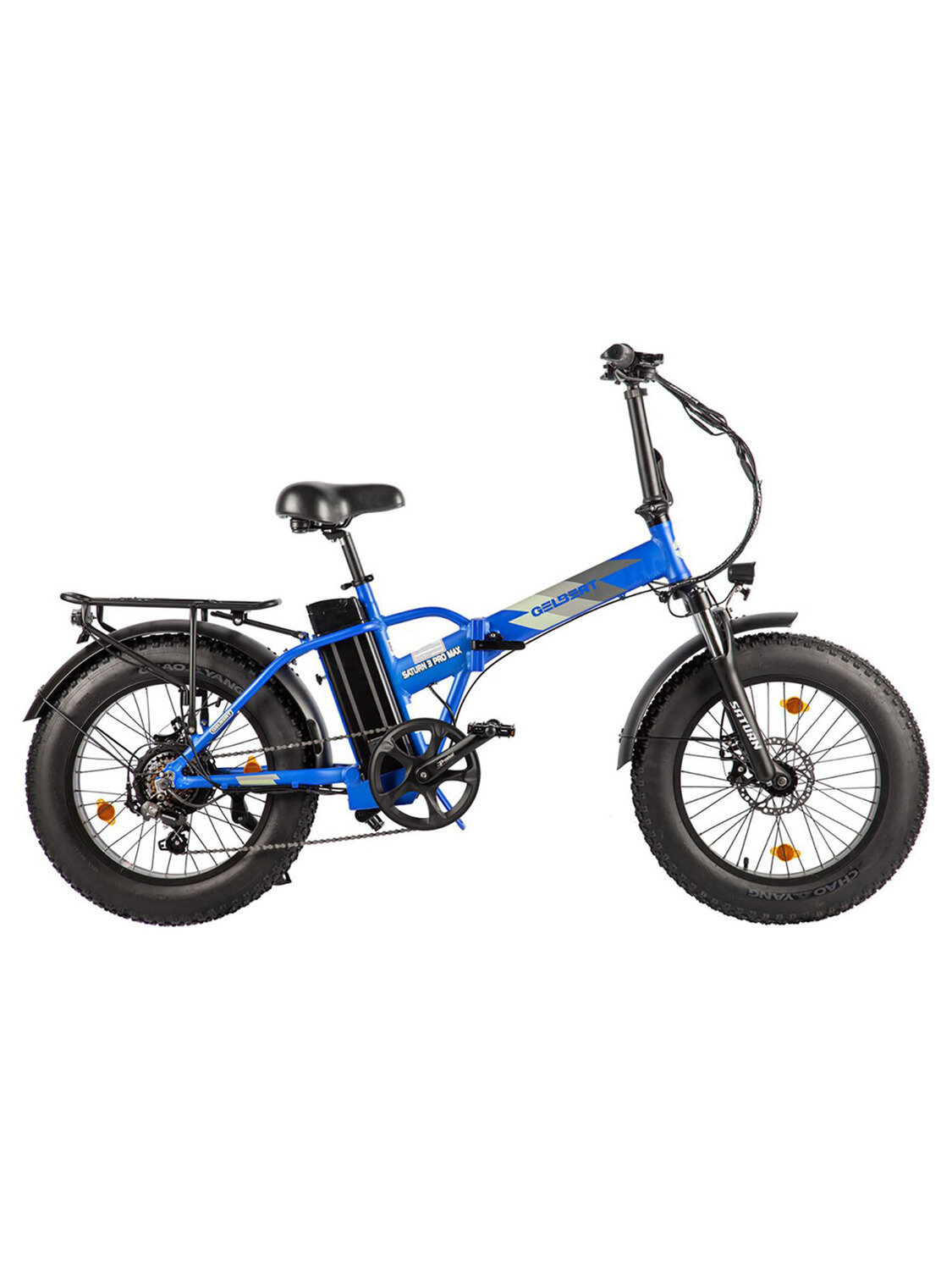 Электровелосипед Gelbert (Eltreco) Saturn 3 PRO MAX синий, для мужчин ,750