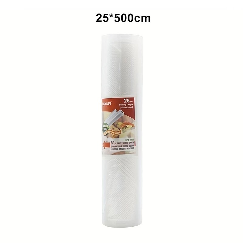 Вакуумные пакеты TINTON LIFE для вакуумного упаковщика 500 см 25cm x 500cm