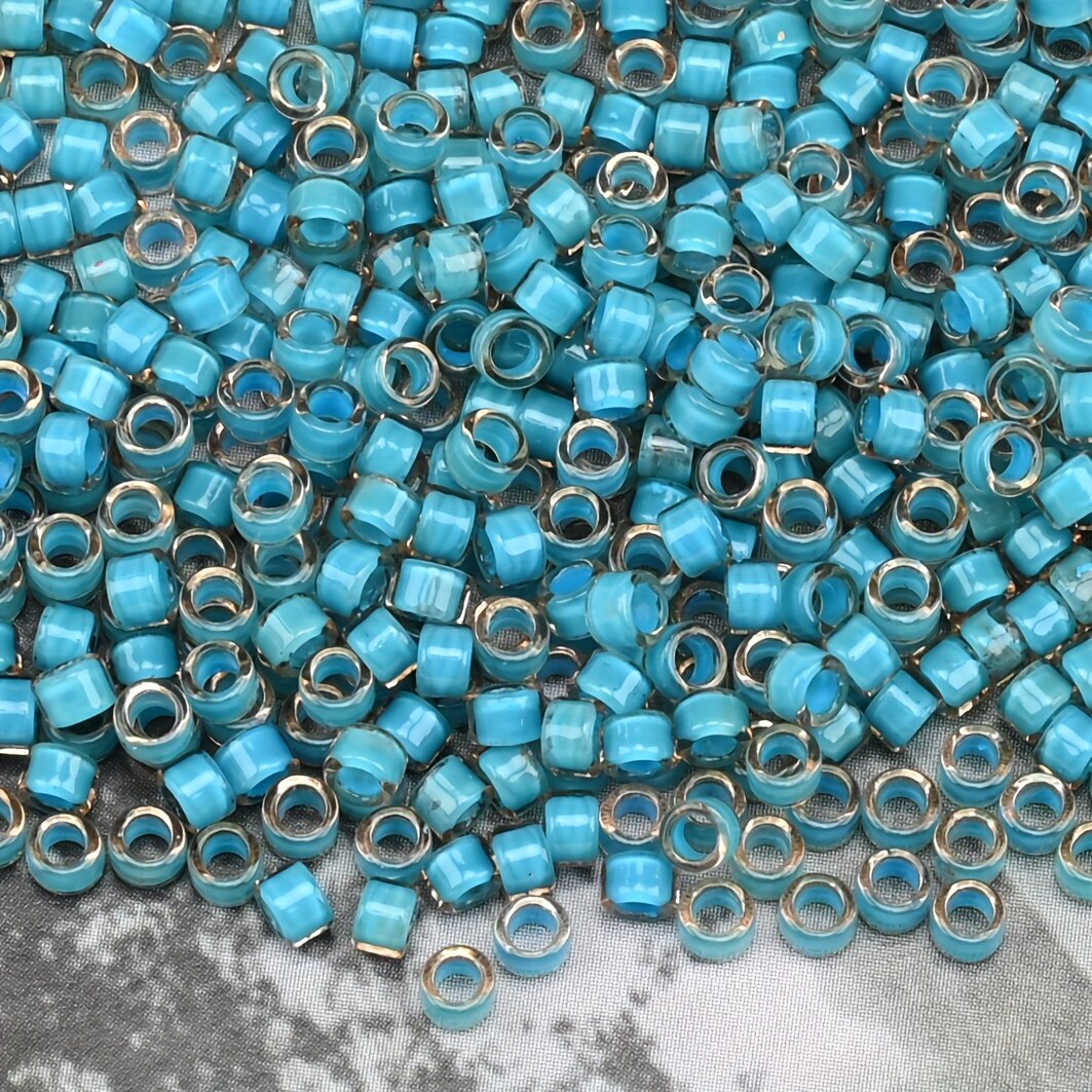 Японские бусины 2,5 мм 14G, 1000 шт, цвет S2236, для изготовления бижутерии