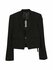 Куртка Rick Owens Buckle-strap cropped blazer, размер 42