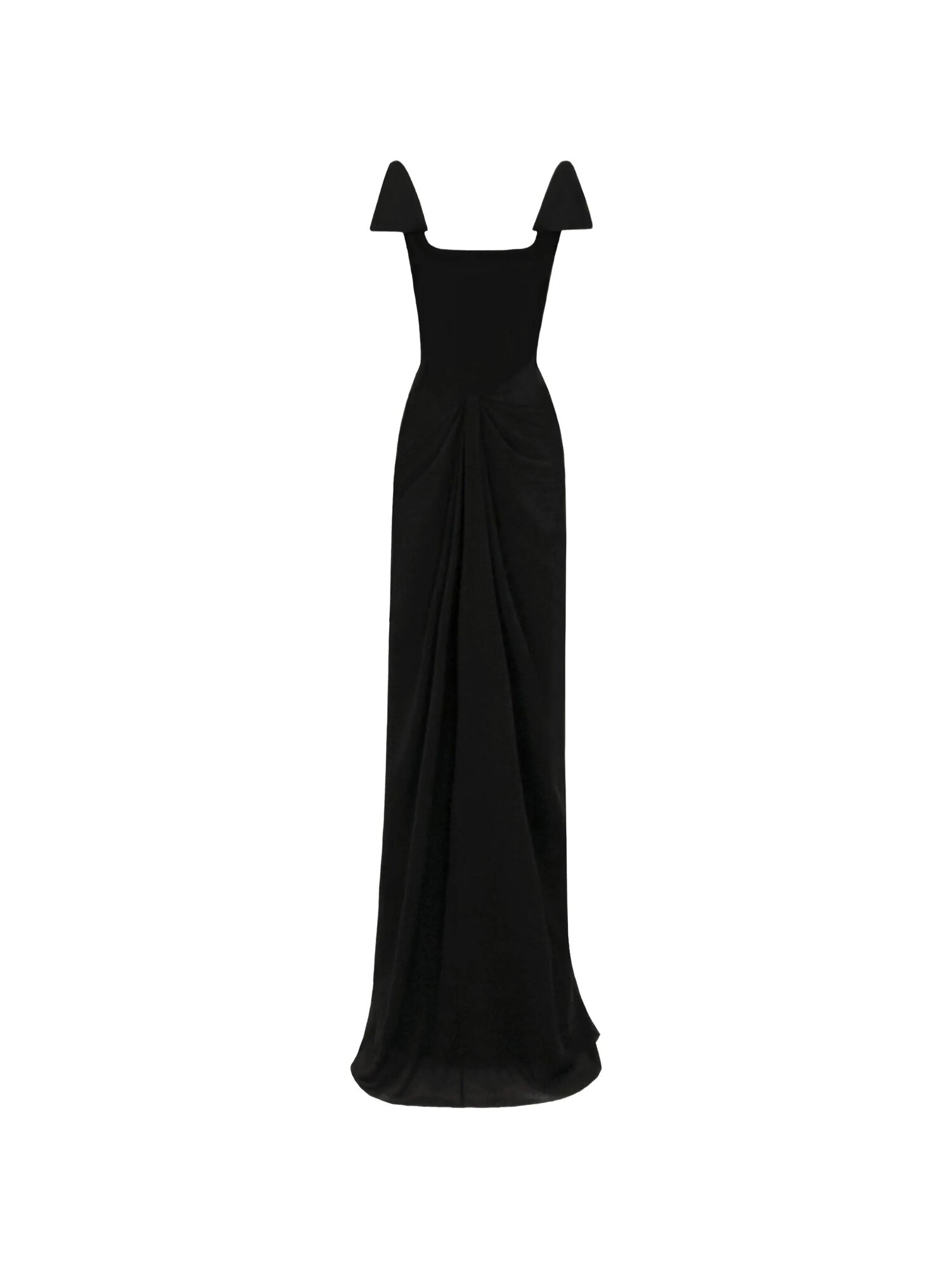 Платье Squared-neckline corset maxi dress