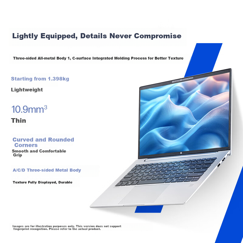 HP Zhan66 8-е поколение 14-дюймовый тонкий и легкий ноутбук с Intel Core i5-12500H, 16 ГБ ОЗУ, 1 ТБ SSD, дисплеем 2.5K,