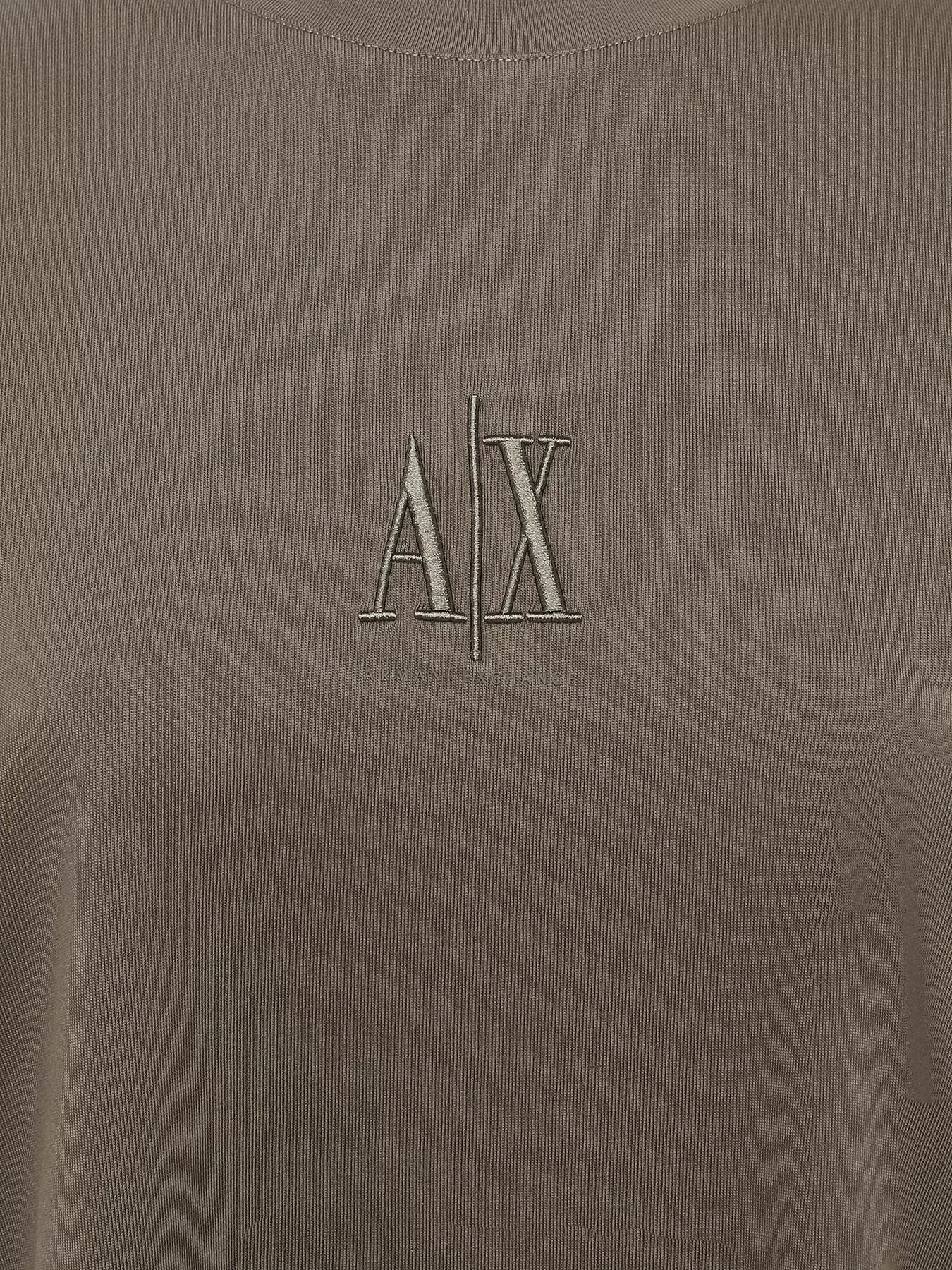 Футболка Armani Exchange, размер M, хаки — фото 1