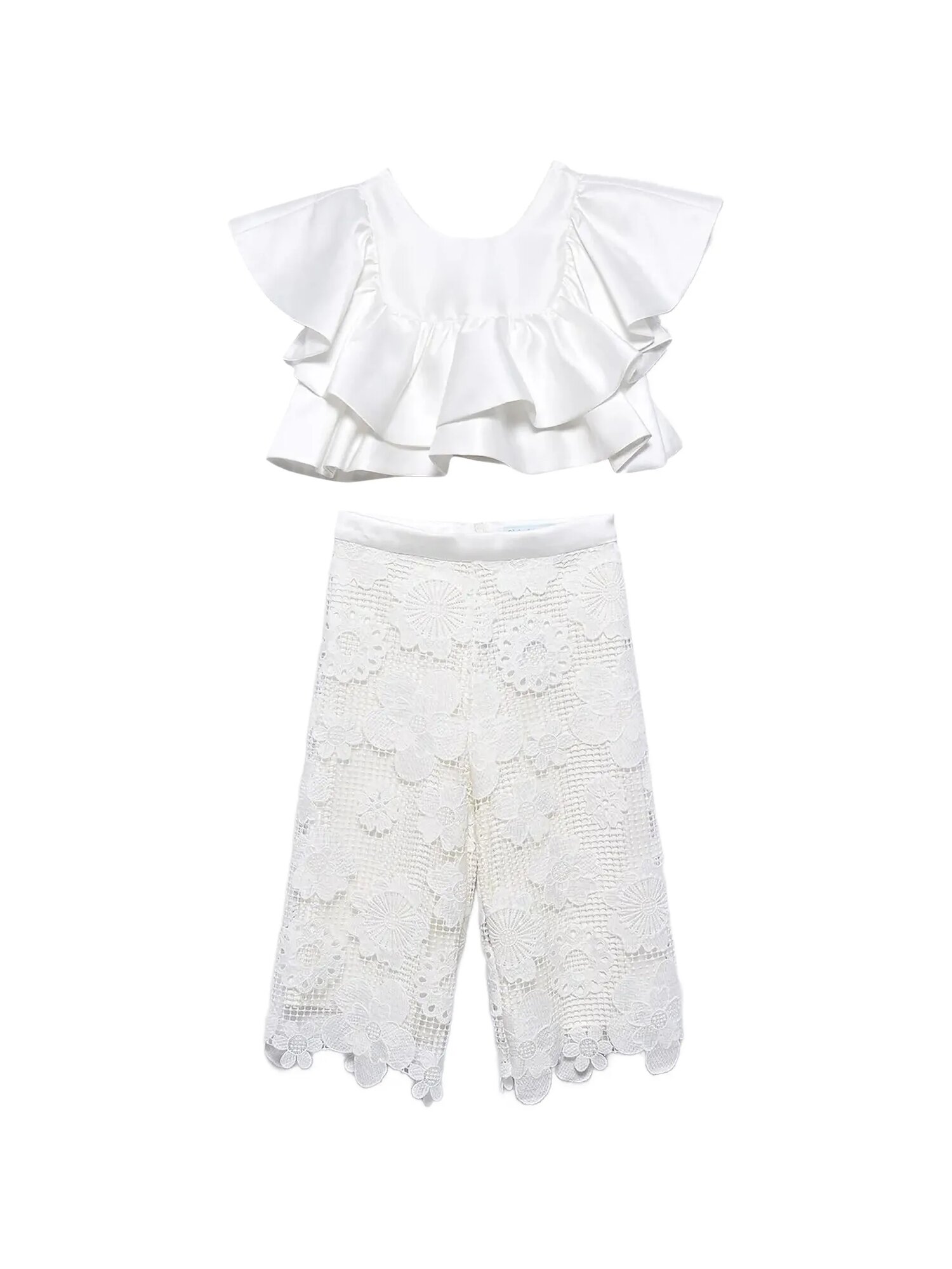 Брюки Abel & Lula Ruffled lace trousers set (set of two)