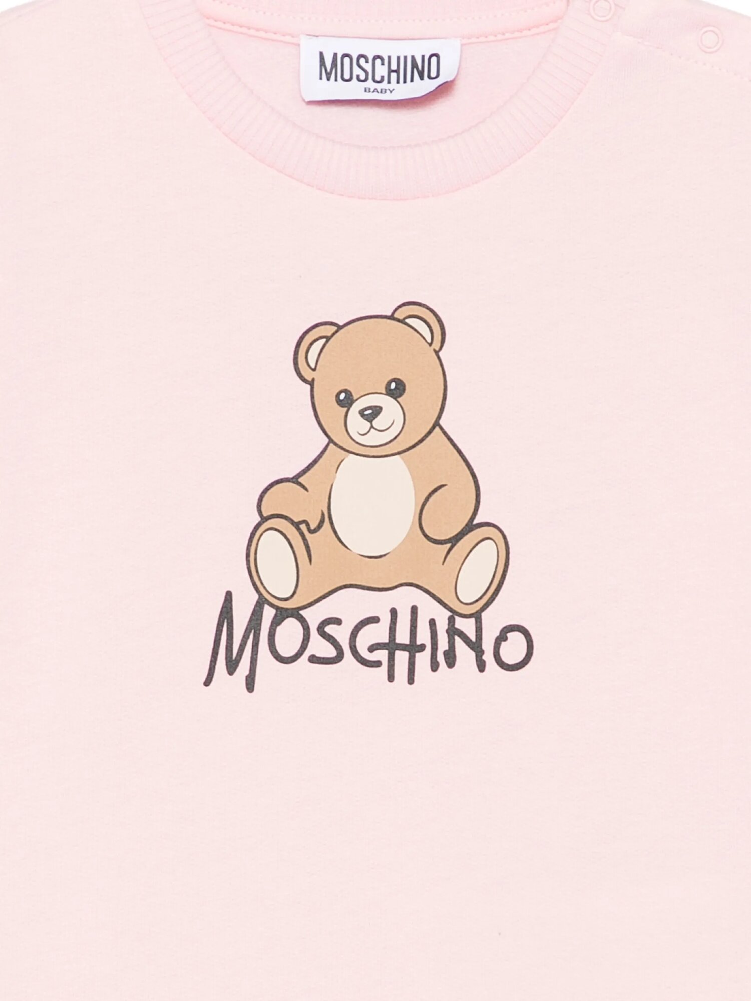Платье MOSCHINO Teddy Bear c, размер 2 года, кораллово-розовый — фото 1