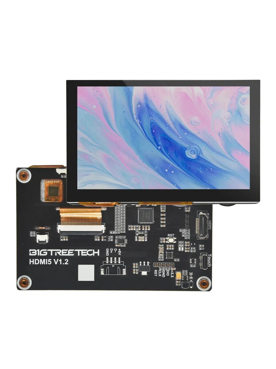 HDMI Touch Screen 7 дюймов для 3д принтера HDMI5 V1.2