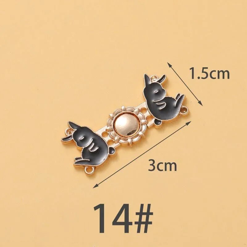 Комплект брошей для затягивания талии из сплава 1 Pair, 14