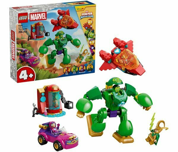 Конструктор LEGO Marvel 11211 Локи против команды Железного Человека (Lego 11211)