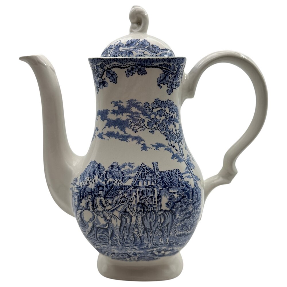 Кофейник "Country Life", л, 1960-1970 гг, Staffordshire, Myotts, Англия