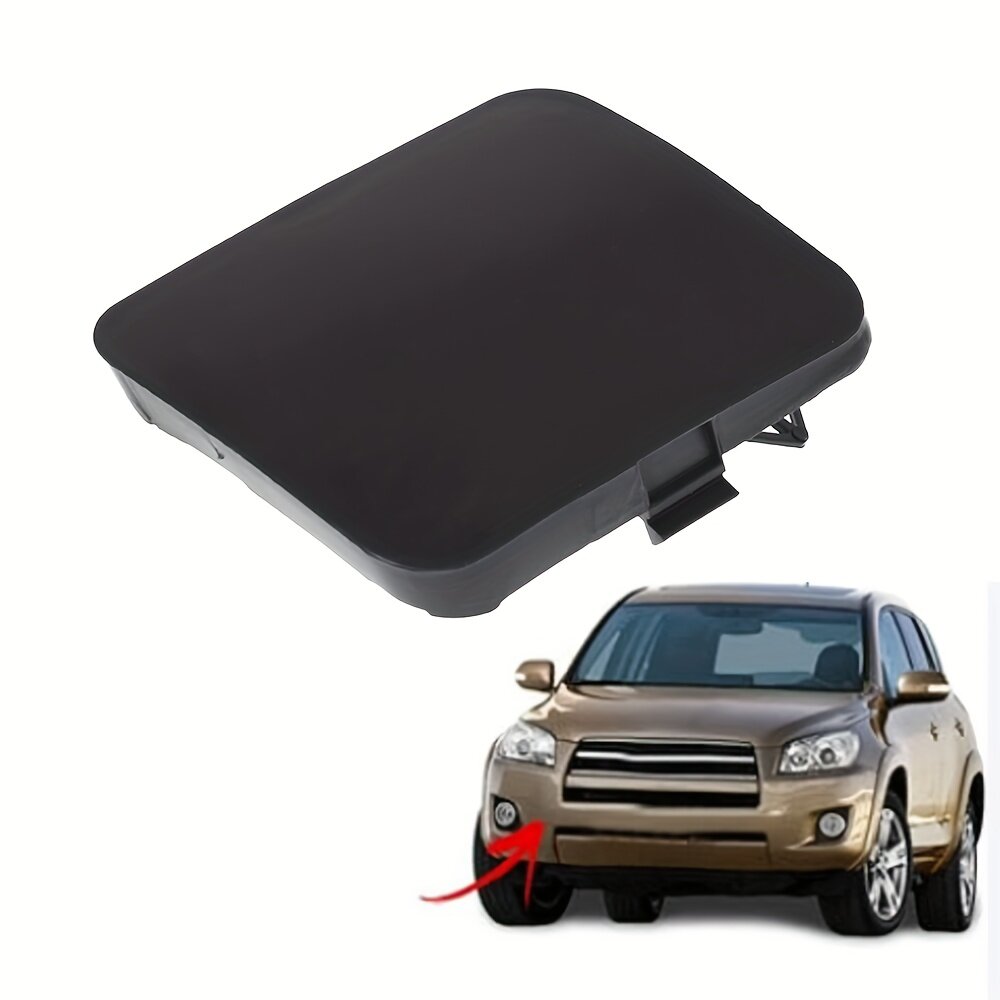 Крышка буксировочного крюка бампера правая для RAV4 2006-2007, артикулы: 53286-42931, 53286-42031, 53285-42011