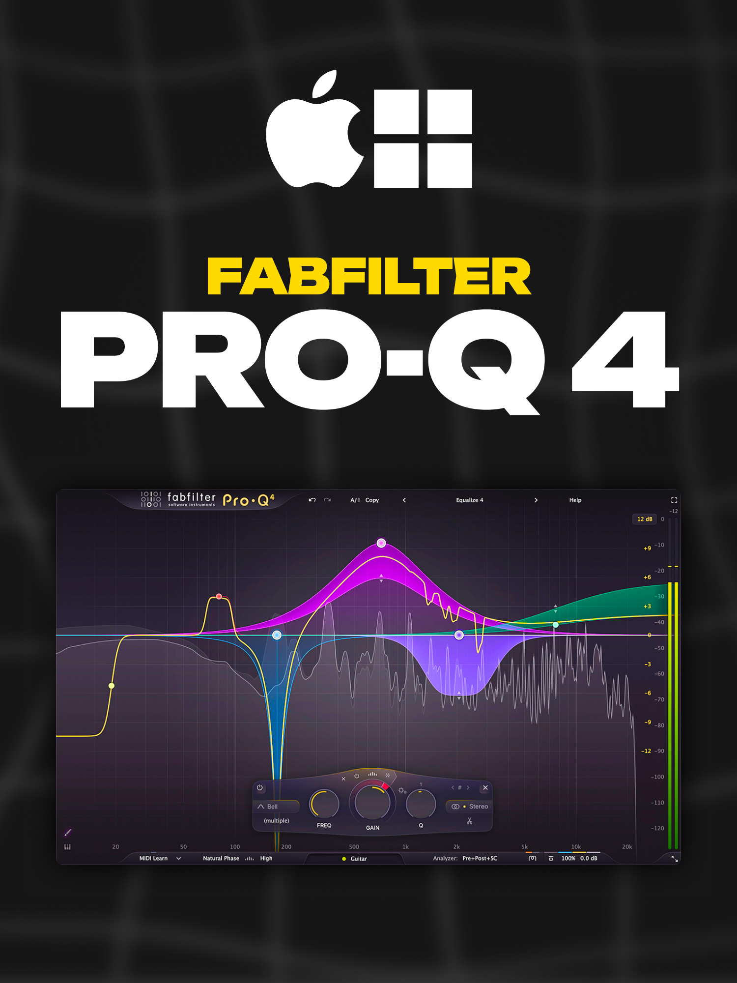 FabFilter Pro-Q 4 (Лицензионная активация) для macOS & Windows