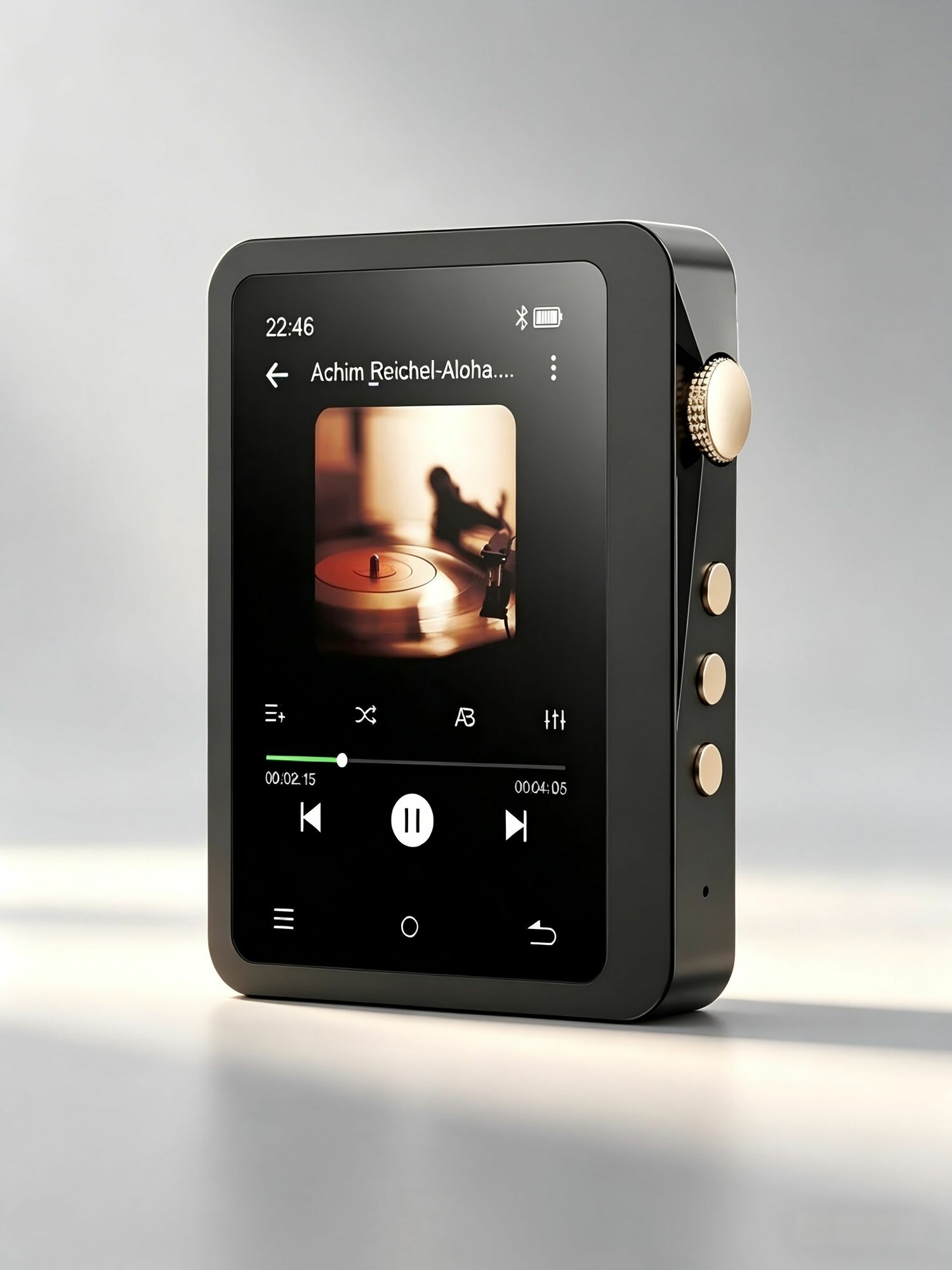 128 ГБ Hi-Fi MP3-плеер с поддержкой Bluetooth 5.3 MECHEN M33 Портативный музыкальный плеер высокого разрешения DSD Lossless 2,8-дюймовый цифровой аудиоплеер
