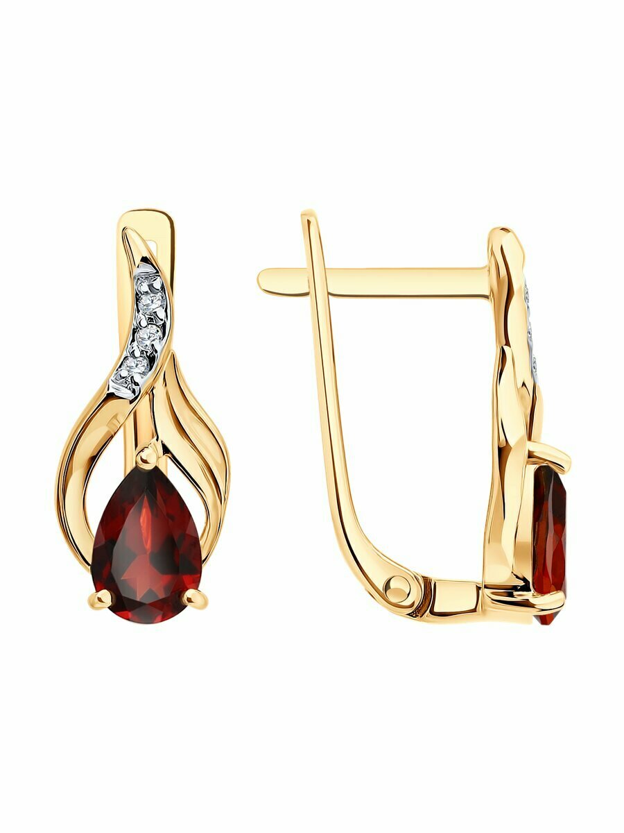 Серьги SOKOLOV, 585 проба