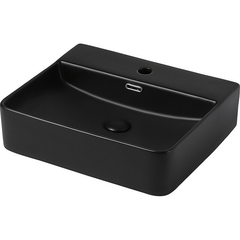 Раковина Abber Rechteck 50 AC2203MB Черная матовая