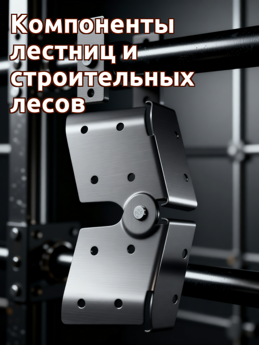 Металлическая Ступенчатая Ручка Универсальное Прикрепление Лестницы Надежный ФOLDING Hinge 15.00X6.70X4.00CM