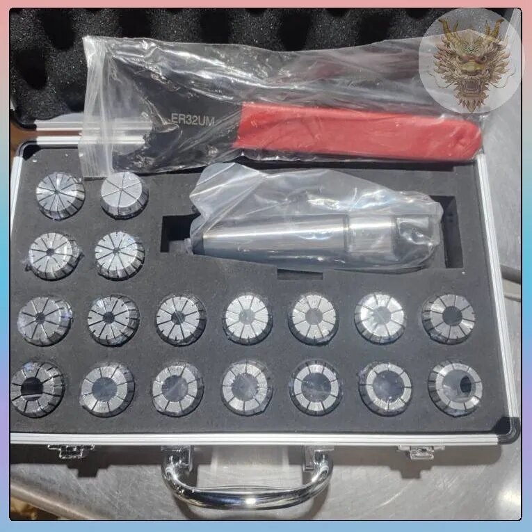 Цанговый патрон Arbor KM4 для цанги ER32 MT4-ER32-18PCS (комплект)