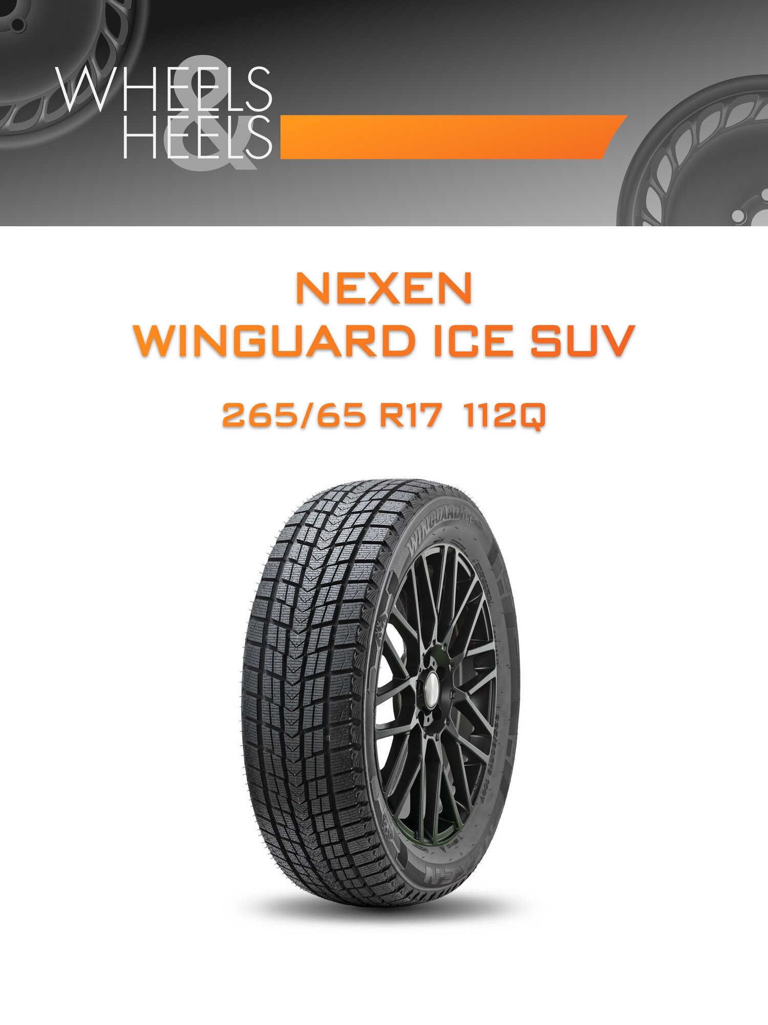 Шина автомобильная Nexen WINGUARD ICE SUV 265/65 R17 112Q WINTER, зимняя, универсальная