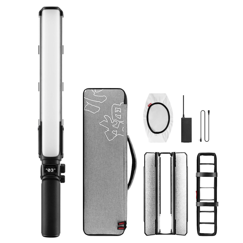 Осветитель Zhiyun Fiveray V60 (PL112) LED Light Wand Combo Kit, черный