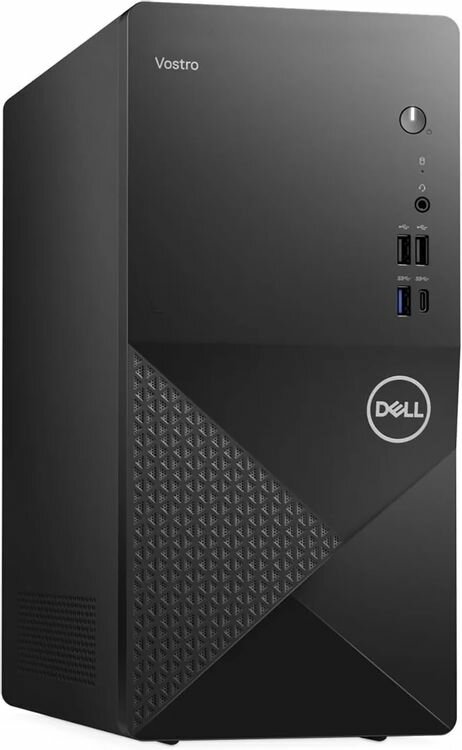 Компьютер Dell Vostro 3030 Tower Intel Core i3 12100, DDR5 16ГБ, 512ГБ SSD, Intel UHD Graphics 730, Windows 11 Pro, черный 3030-38811/16