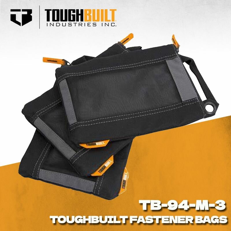 TOUGHBUILT TB-94-M-3 Набор сумок для крепежа сумка для крепежа крепёж