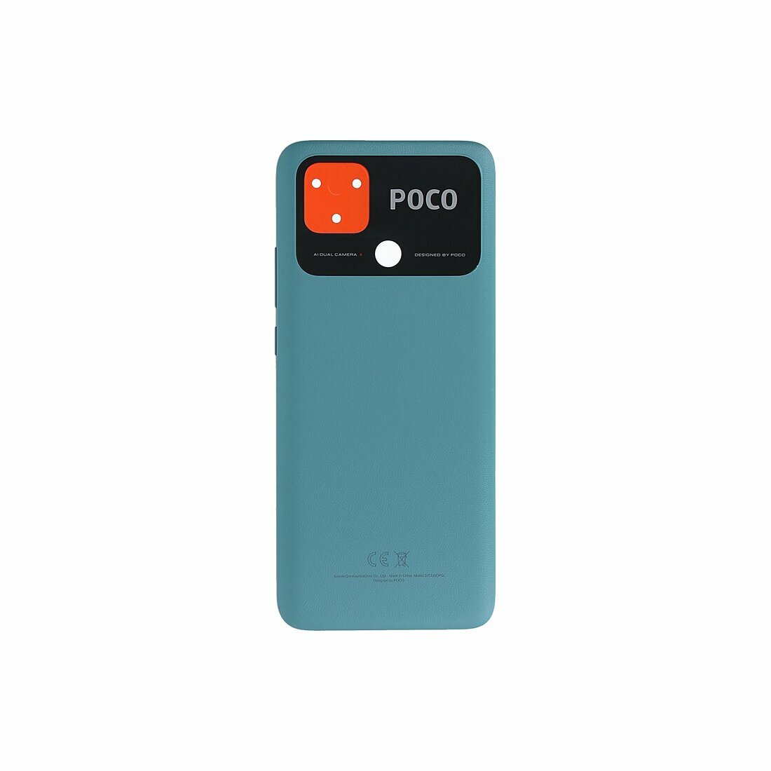 Задняя крышка для Xiaomi Poco C40 зеленая
