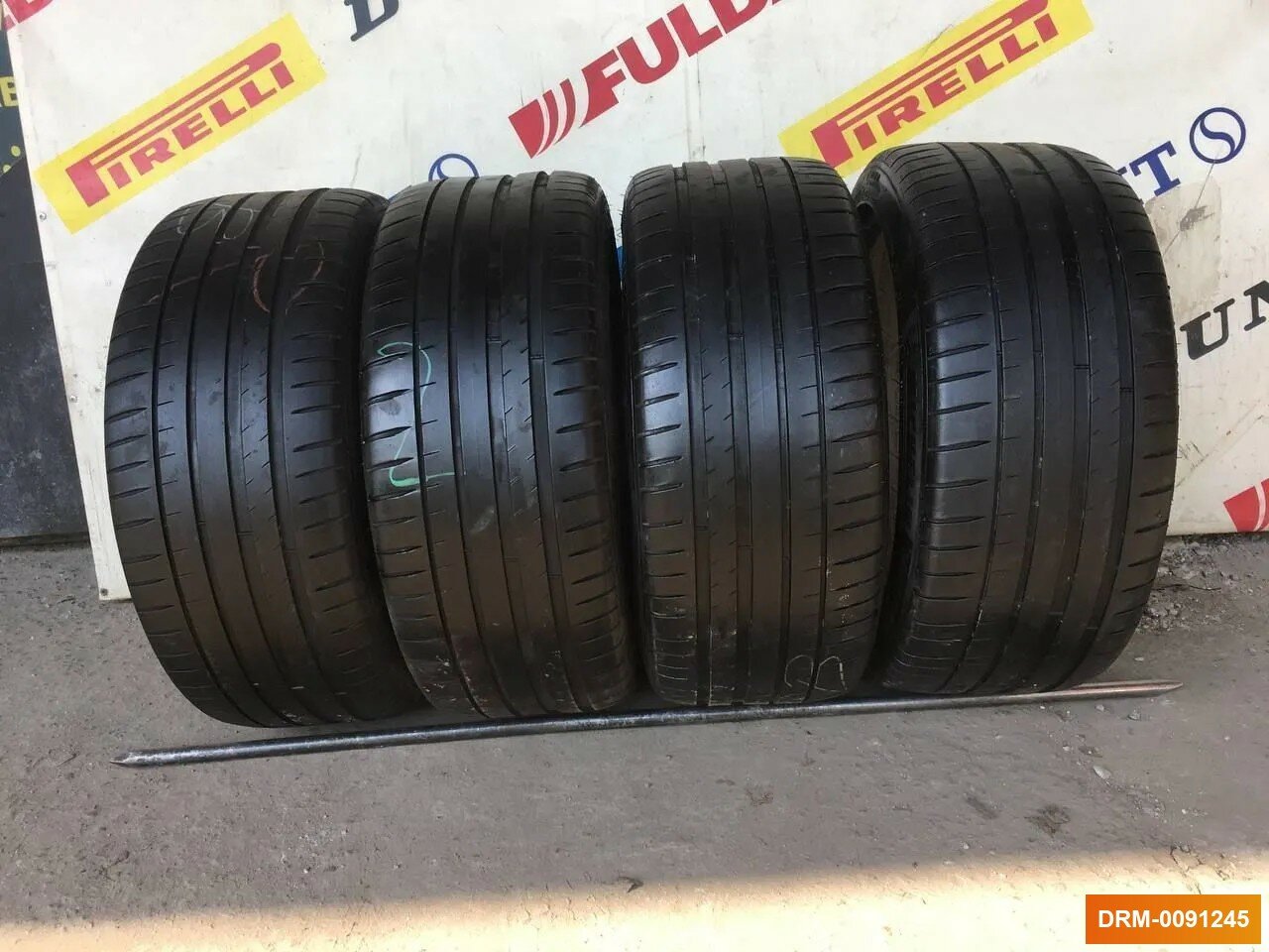 Комплект (4 шт) летних БУ шин Michelin Pilot Sport 4 225/45 R19 25% износ 3037058550