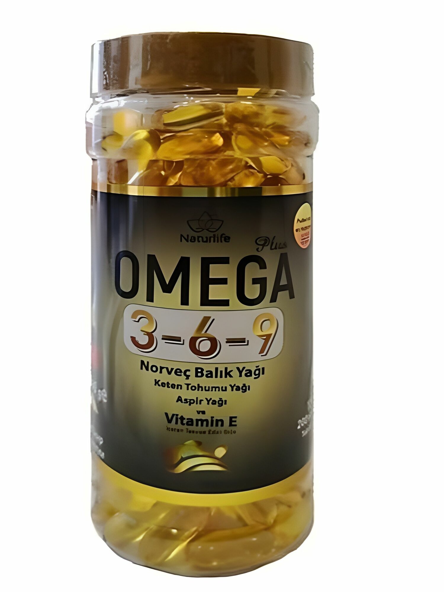 Naturlife Omega 3-6-9, Норвежский рыбий жир, 200 капсул, для сердца, мозга и суставов сердце мозг суставы