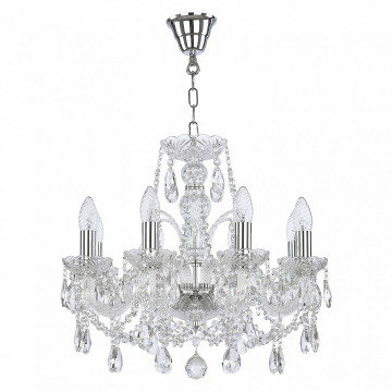 Люстра хрустальная 105/8/165 Ni Bohemia Ivele Crystal (Богемия Ивеле Кристалл)