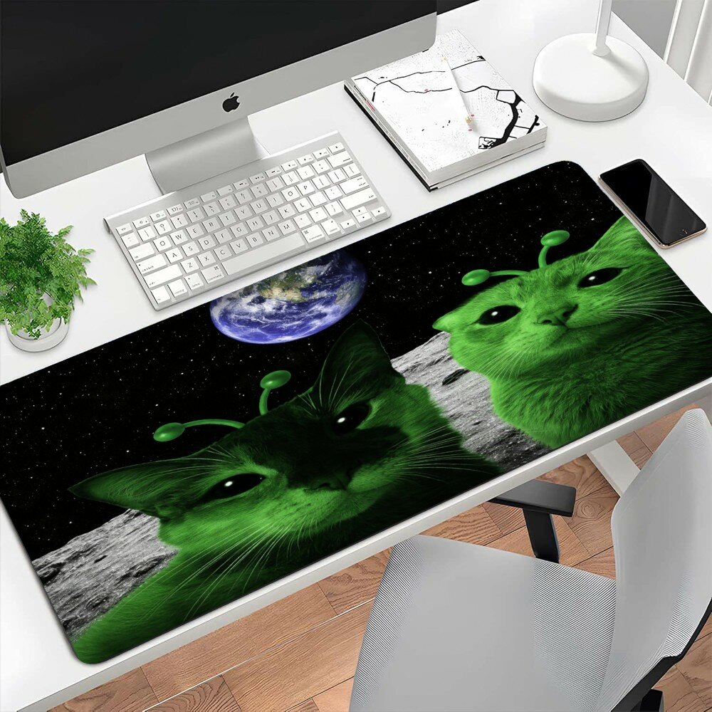Большой удлиненный игровой коврик для мыши 2026, XXL 30x60 см, с противоскользящей основой, для компьютера и ПК, подарок для геймеров и профессионалов, для офиса и киберспорта