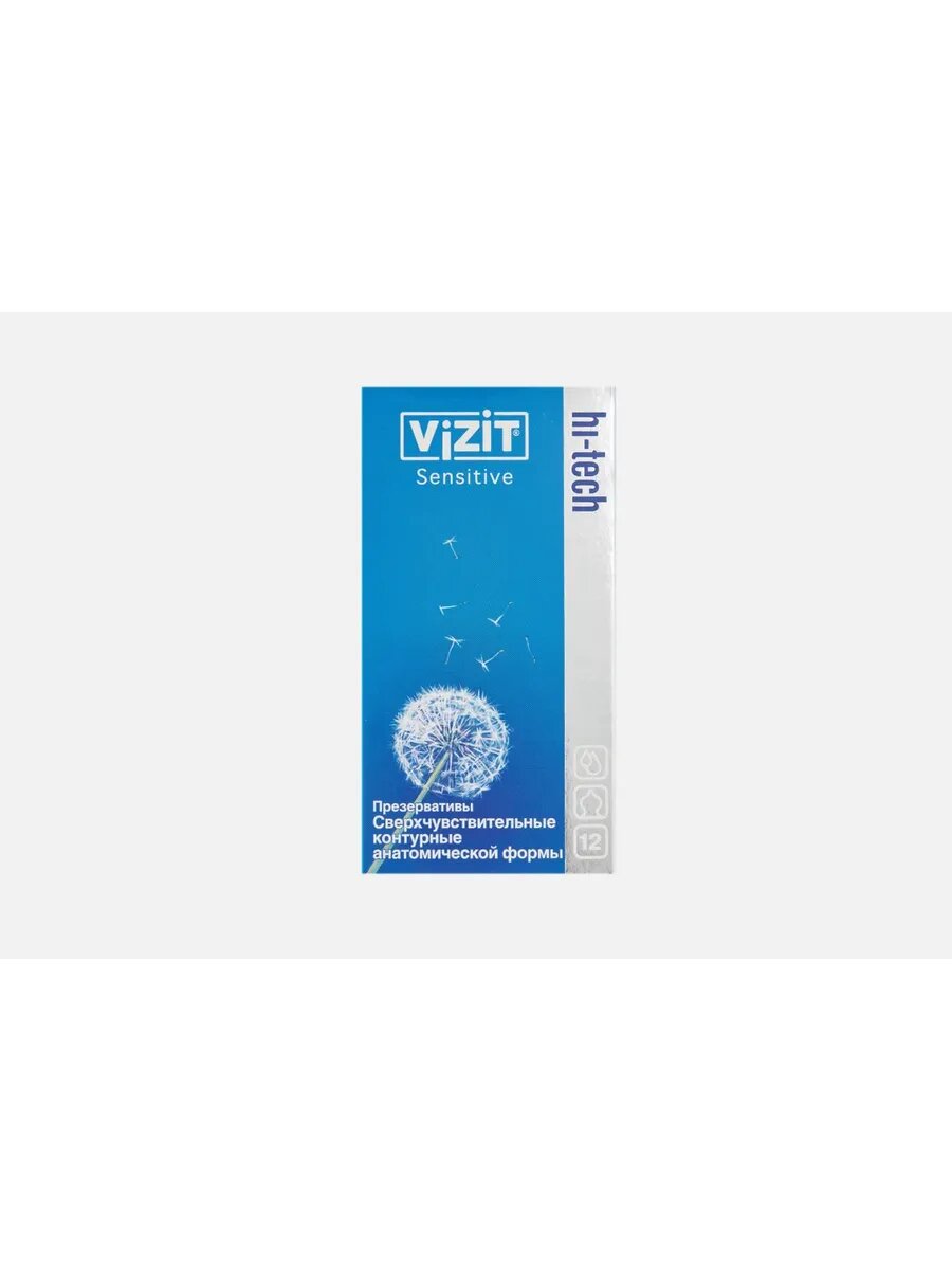 VIZIT Hi-tech Sensitive Презервативы 12шт