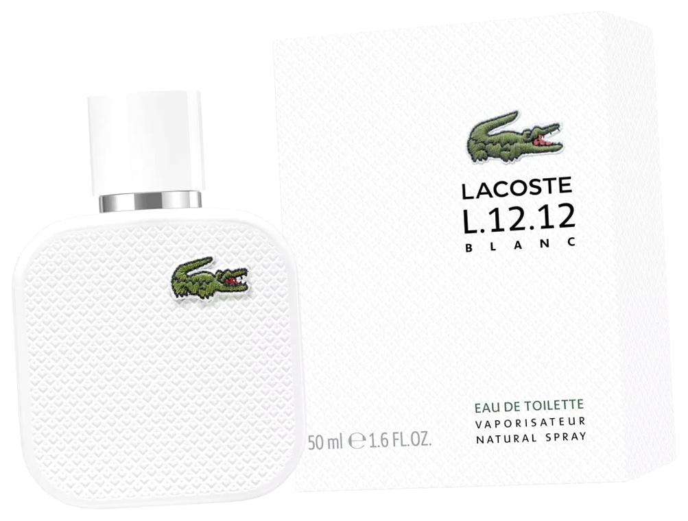 Туалетная вода Лакост Л 12 12 Бланк для мужчин 50 мл / Lacoste Blanc Pure