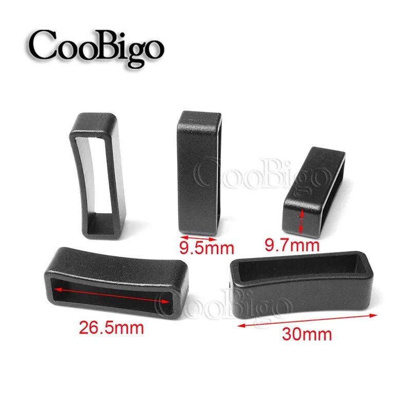 CooBigo черные петли для ремней 26.5mm