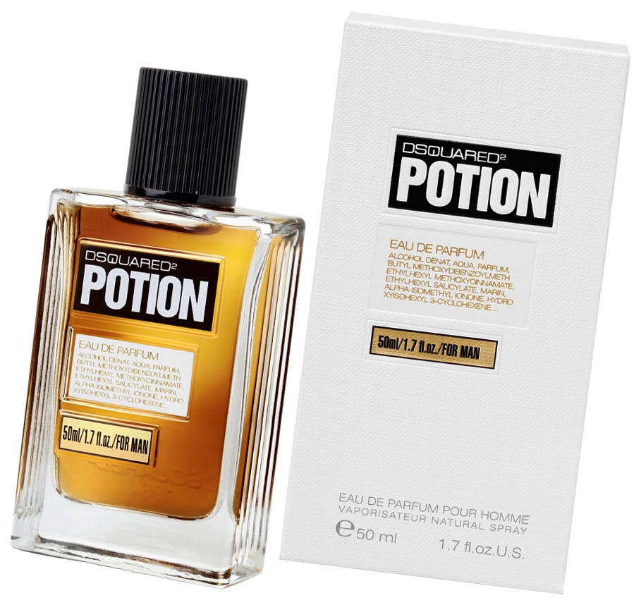 Мужская парфюмерная вода Dsquared2 Potion 50 мл - Дискваред 2 Поужен парфюм мужской