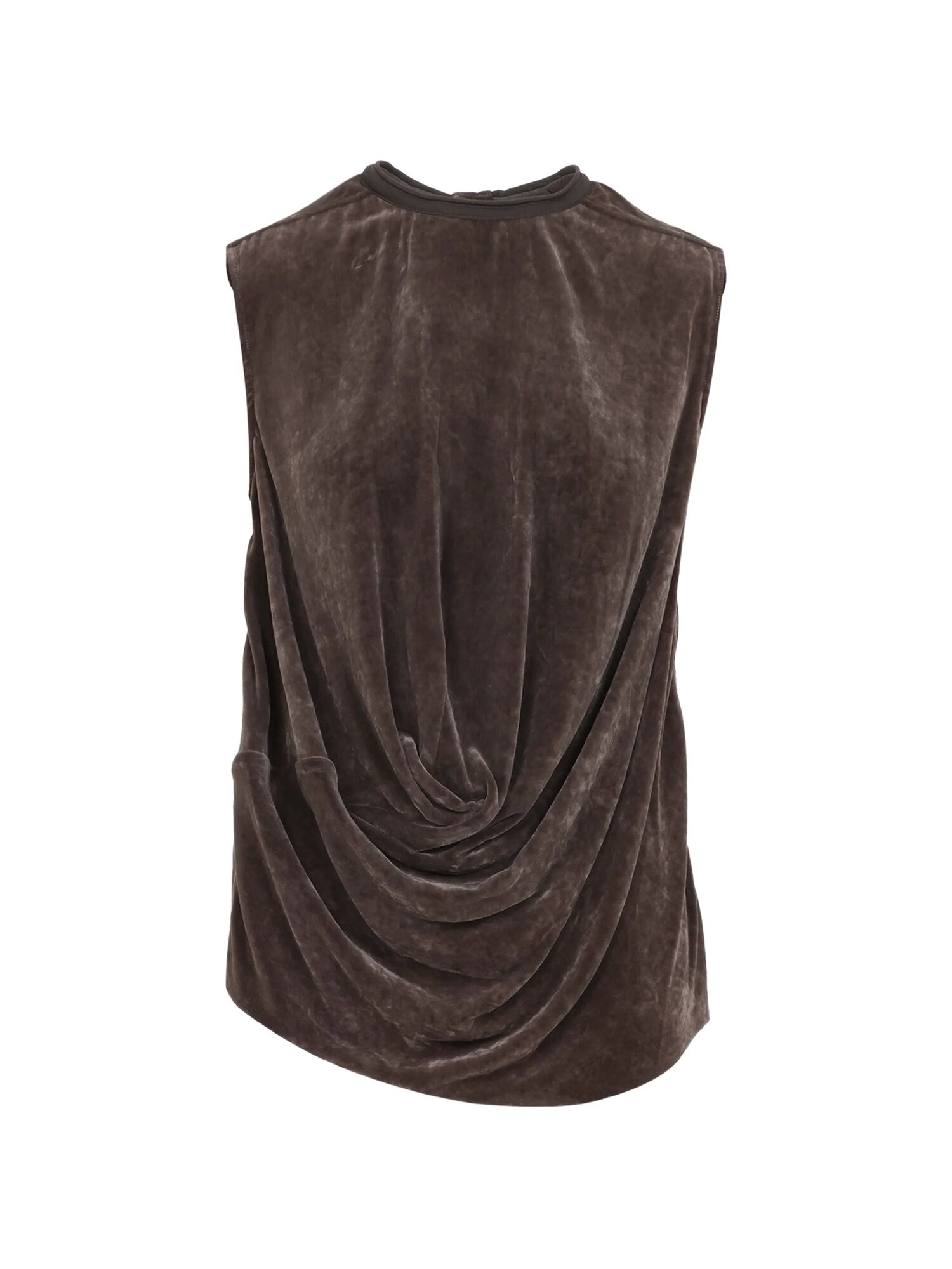 Топ Draped sleeveless top