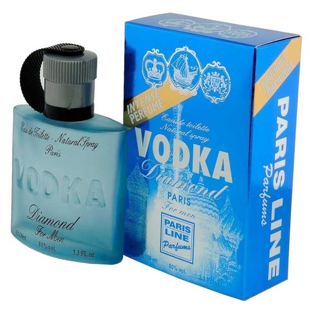 Аромат Водка Диамонд для мужчин 100 мл / Paris Line Parfums Vodka Diamond туалетная вода