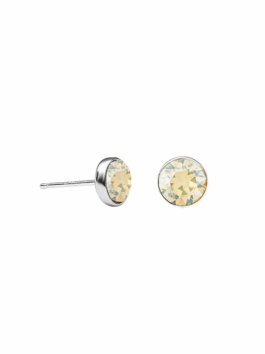 Серьги пусеты, кристалл
